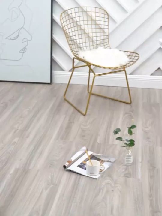 91x15cm Wooden Design Vinyl Tiles Flooring Self Adhesive Waterproof ...