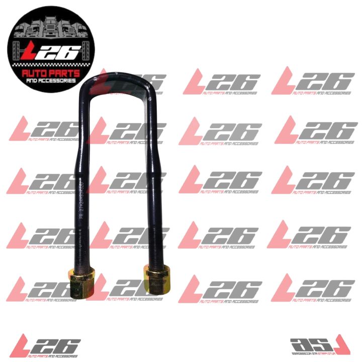 L26 Flat Semi-Round Isuzu SPM Fuso 8DC U-Bolt with nut Rear 27 (Thick ...