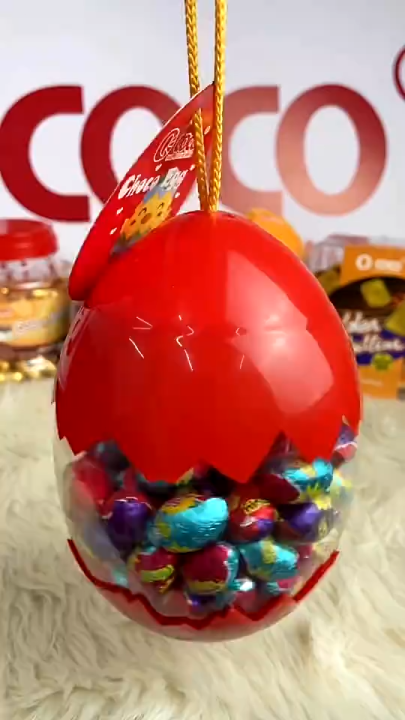COCO Chocolate Eggs 100PCS 500g | Milk Chocolate Candy with Colorful ...