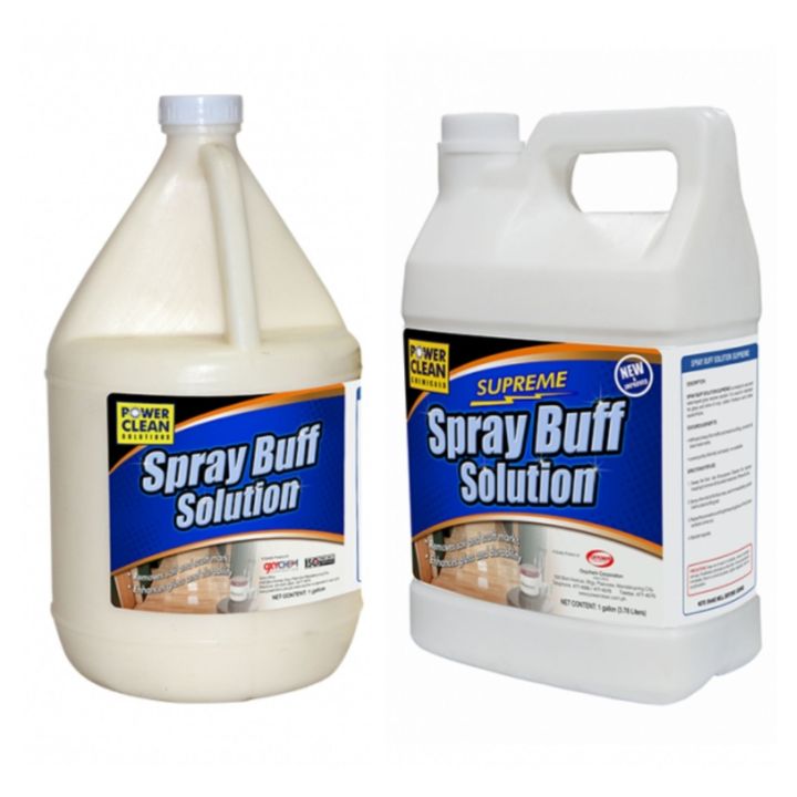 Powerclean Spray Buff Solution Regular / Supreme 1 gallon | Lazada PH