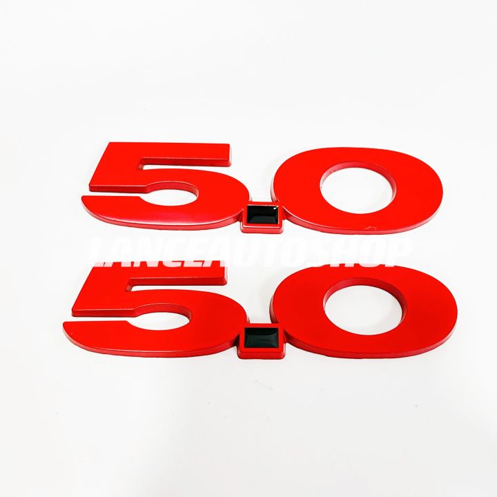 5.0 Ford Mustang 3D Metal Emblem 5.0 Car Logo Metal Emblem L-6004 ...