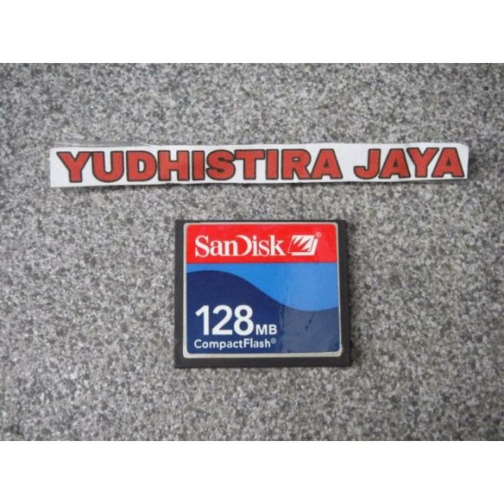 CF Sandisk 128mb Compact flash Industrial Memory Card | Lazada Indonesia