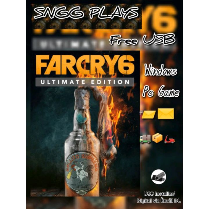 Far Cry 6 Ultimate Edition All Dlcs Pc Game Installer Lazada Ph