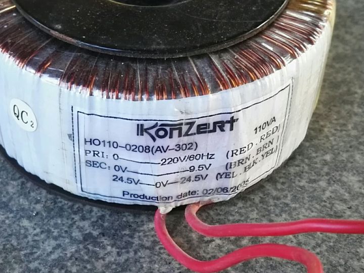 Original Konzert AV-302 Toroidal Transformer | Lazada PH