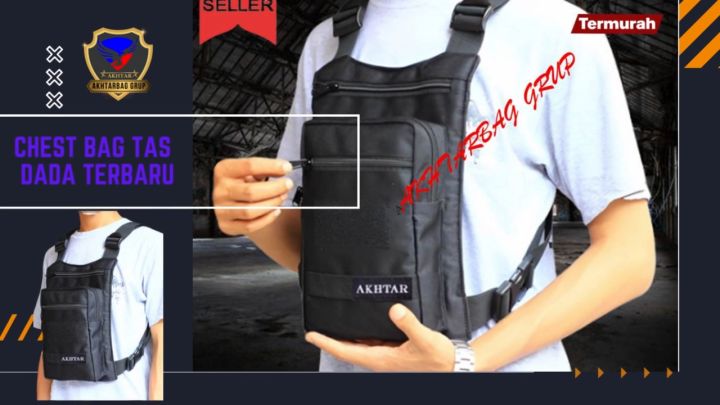 Tas Dada Chest Bag Chest Rig Bag Multifungsi Murah Tas Dada Rompi Biker ...