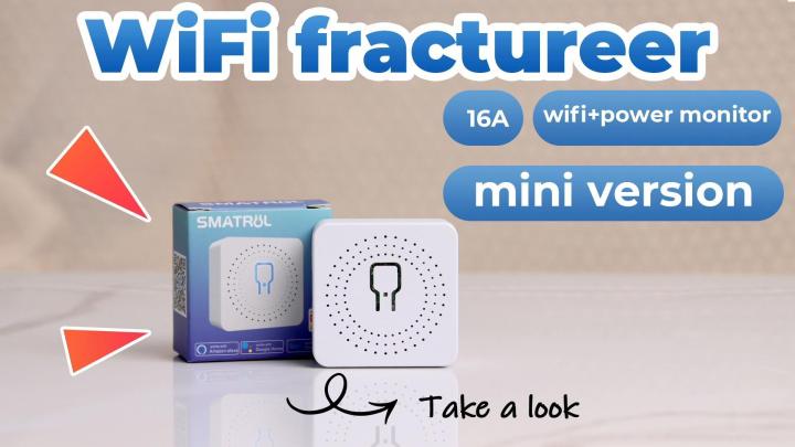 SMATRUL MINI light switch 16A Tuya WiFi push controller Light Breaker ... SMATRUL MINI light switch 16A Tuya WiFi push controller Light Breaker ...