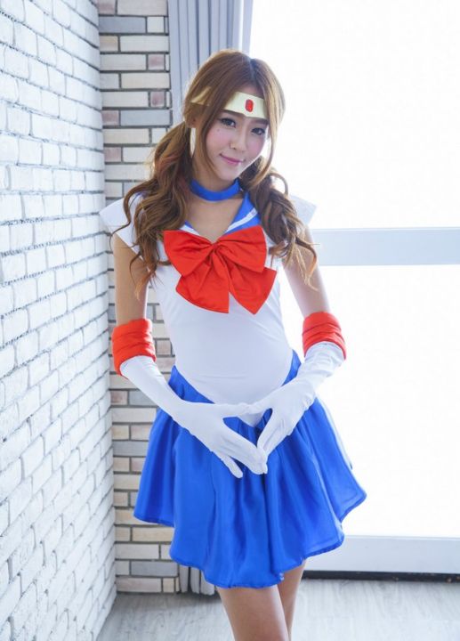 Sailormoon Water Bingyue COS Stage Party Comic Exhibition Performance Wear | Lazada PH