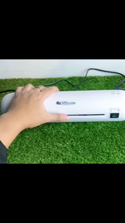 Officom SL280 Laminator with 10pcs Laminating Film A4 Hot and Cold ...