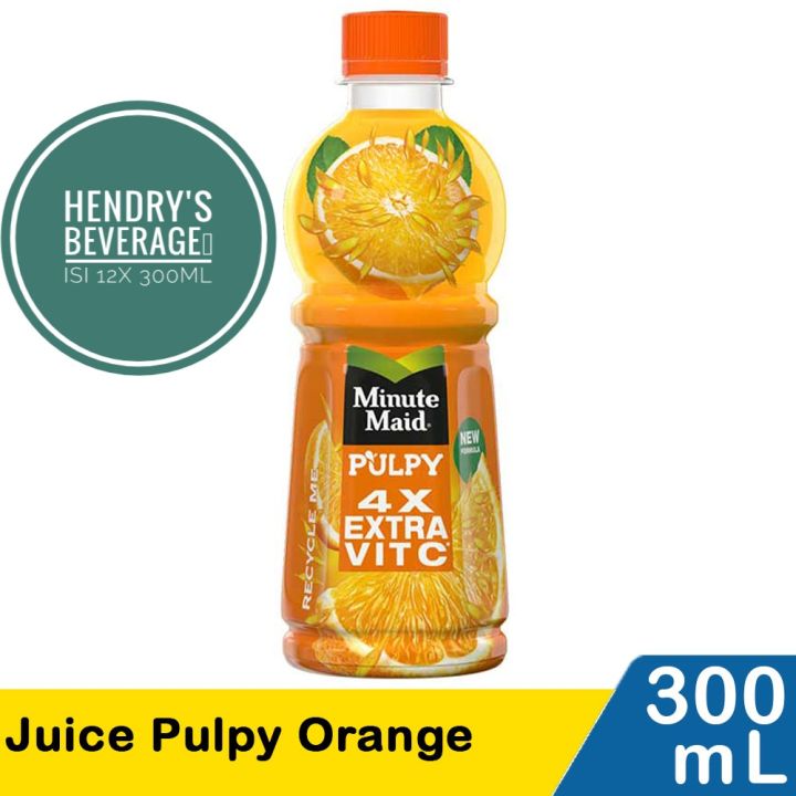 Minute maid pulpy Orange 1karton | Lazada Indonesia