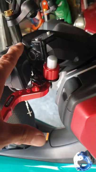 REYGAEK Brake Lever Parking Lock For Yamaha Nmax 155 V2 Nmax155 v1 1Pcs ...