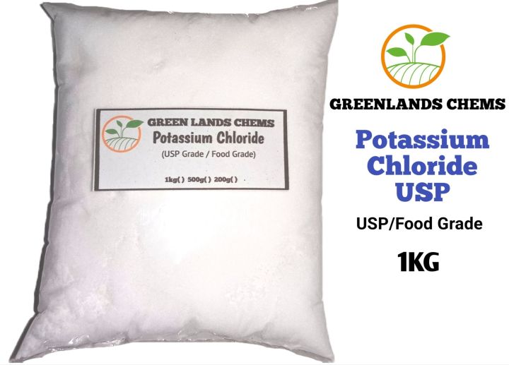 Potassium Chloride USP | Food Grade 1KG | Lazada PH