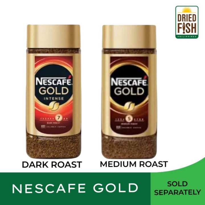 NESCAFE Gold Medium Roast | Dark Roast 200grams | Lazada PH