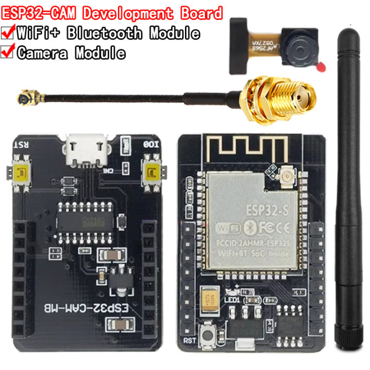 ESP32-CAM ESP32-CAM-MB MICRO USB ESP32 Serial to WiFi ESP32 CAM ...