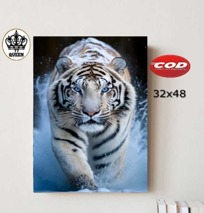 POSTER TEMA MACAN PUTIH/POSTER DINDING MACAN PUTIH/ FOTO MACAN PUTIH ...