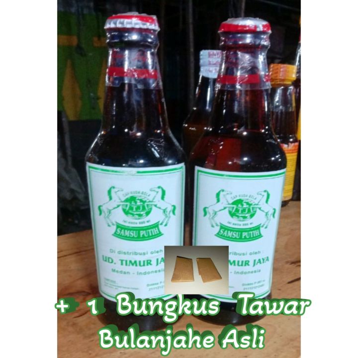Samsu Putih Botol Kecil + Tawar Bulanjahe (1 Pasang) | Lazada Indonesia