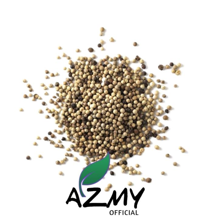 LADA PUTIH BUTIR/LADA BUBUK ASLI MURNI/MERICA/WHITE PEPPER POWDER BUMBU ...