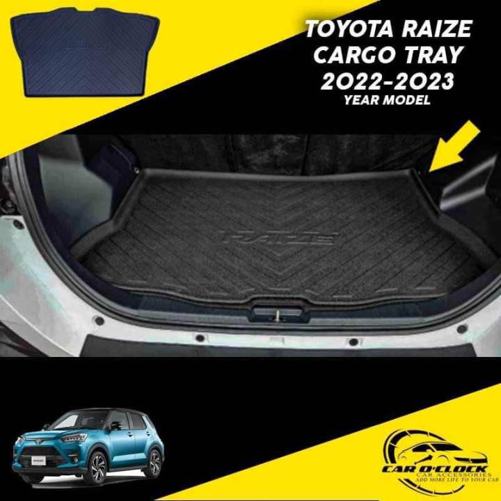 TOYOTA RAIZE 2022-2023 TRUNK TRAY | Lazada PH