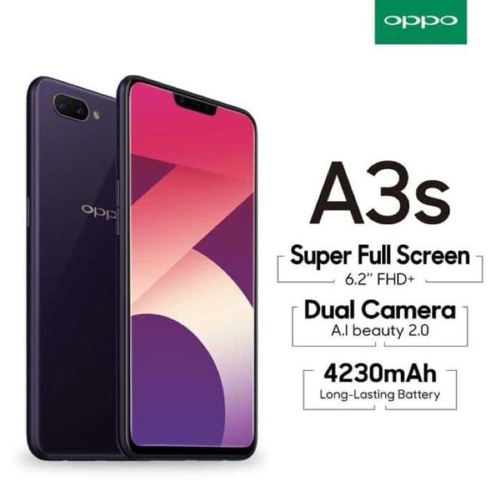 Oppo A3S 6GB RAM + 128GB ROM 6.0 Inch 20MP LTE Original SmartPhones ...