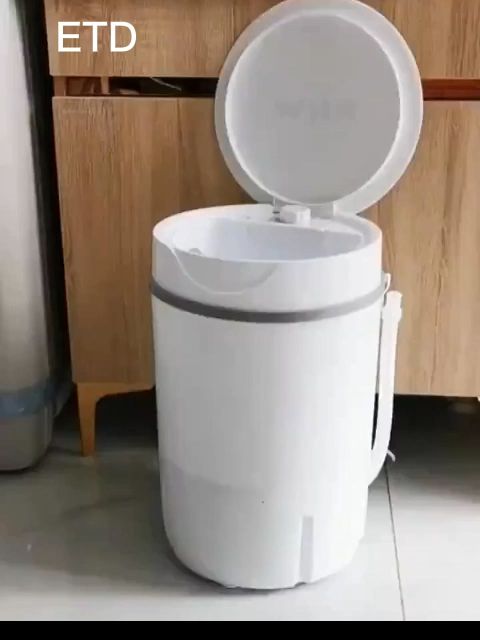 ETD mini portable washing machine with dryer 4.5KG Automatic Blue light ...