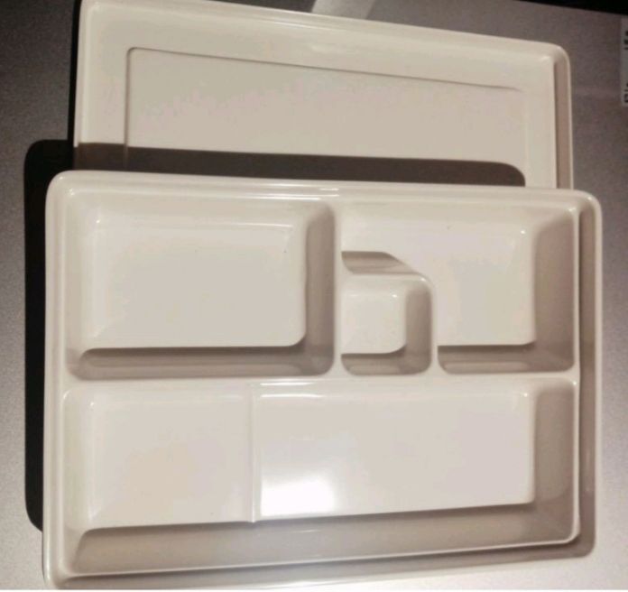 Melawares serveware plate with divider and cover | Lazada PH