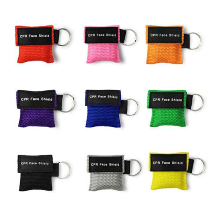 CPR Face Shield Mask Keychain Keying Outdoor Emergency Kit CPR Face ...