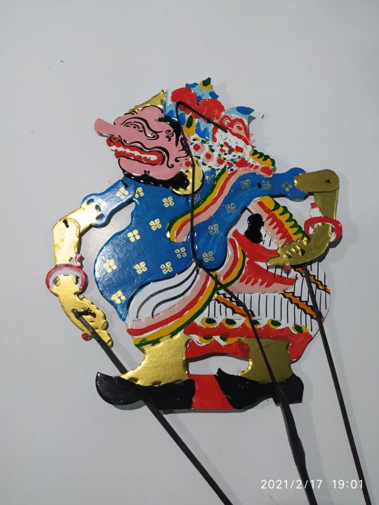 Wayang kulit kertas mainan B Narada,Bahan kertas duplex tebal ukuran ...