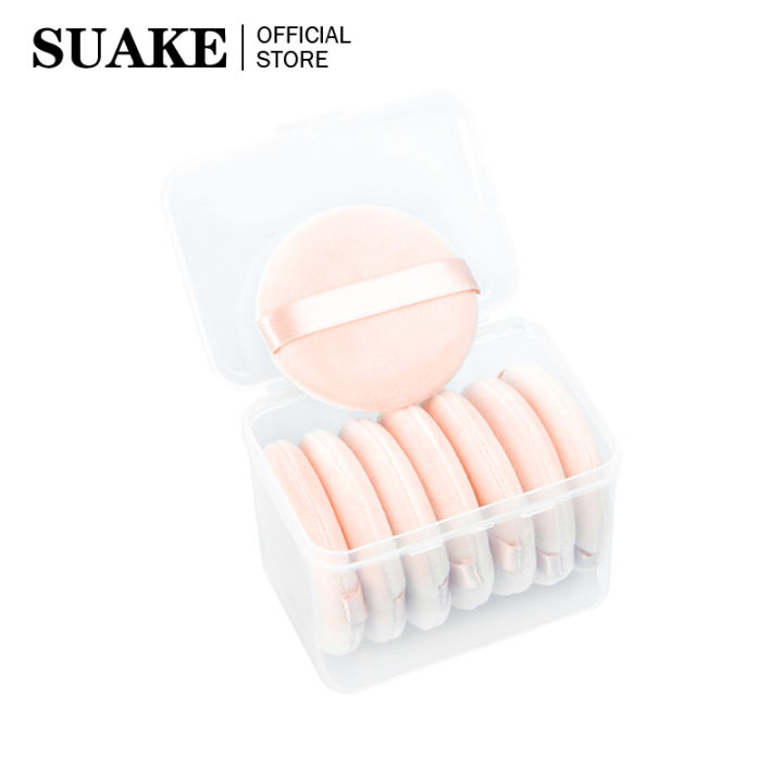 SUAKE Sponge Loose Powder Puff Super Soft Velvet Powder Puff Loose ...