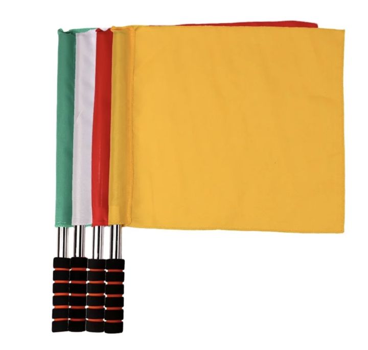 Flaglets Sports Flaglets Assorted Colors Referee Flag Football ...