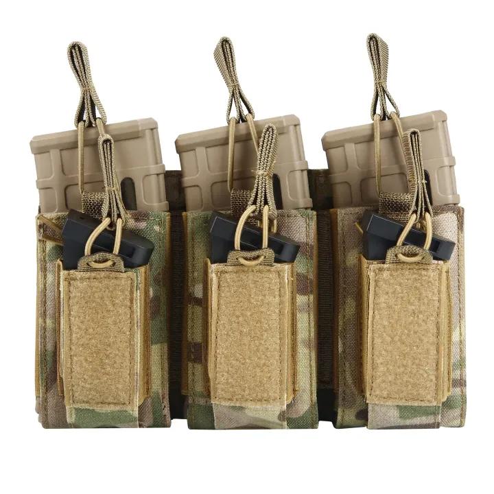 Tactical Mag Holder Triple Mag Pouch Open-Top Mag Pouches Magazine ...