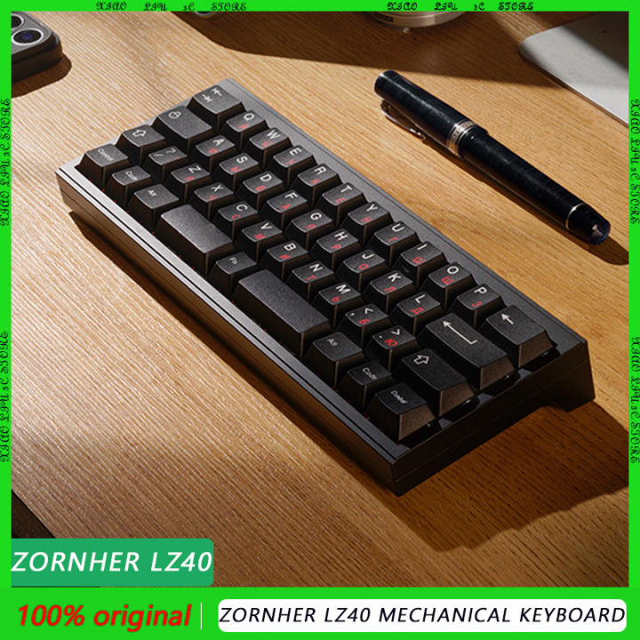 ZORNHER LZ40 Mechanical Keyboard 40% Compact Layout Wireless Bluetooth ...