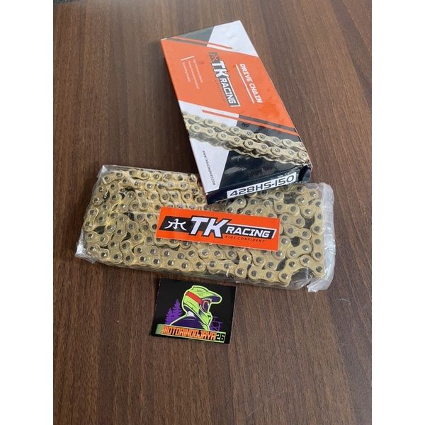 TK Racing Original Rantai gold 428HS Panjang Rantai 150L muat Hingga ...
