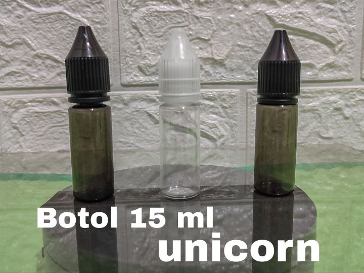 Botol 15ml cubby - botol plastik 15ml - botol essen 15m - botol liquid ...