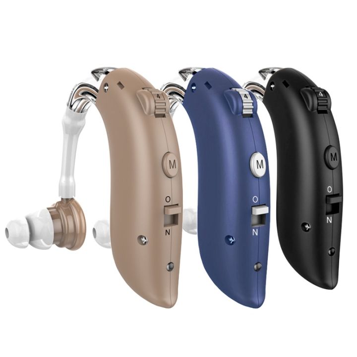 Rechargeable Dolphin USB Hearing Aid Behind the Ear Sound Amplifier ...