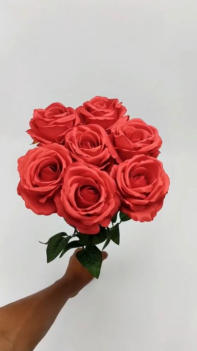 Rose Single Kain - 1 Tangkai Bunga Mawar Panjang 50 CM Satuan Kain ...