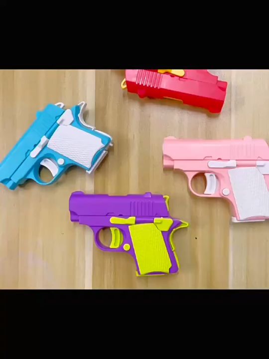 3D Printed Slender Gravity Carrot Knife Cub Gun Creative Fun ...