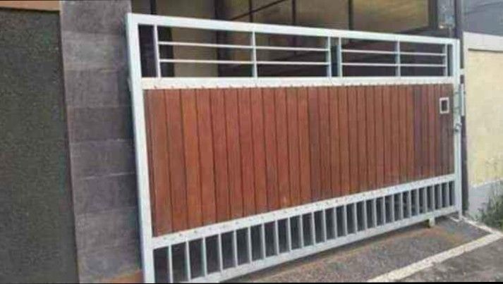 pagar pintu lisplang modern | Lazada Indonesia