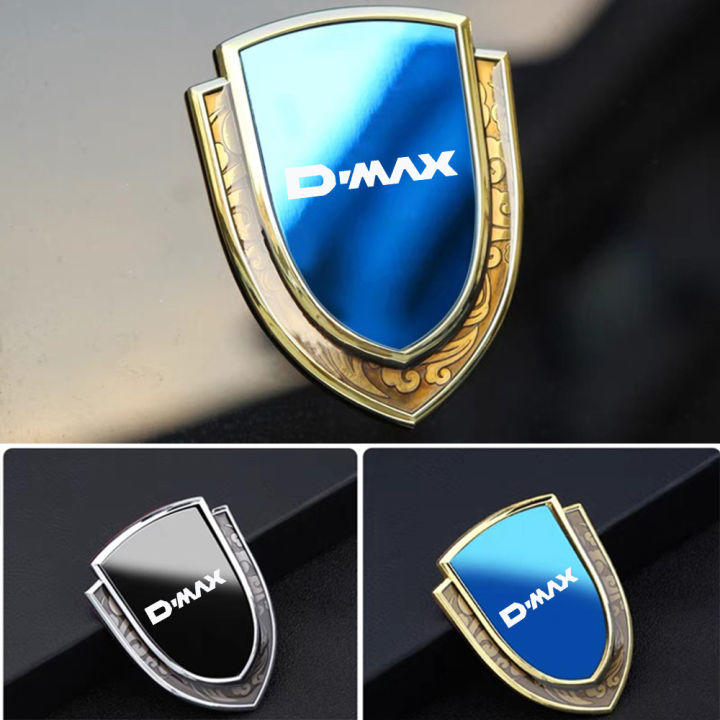 for Isuzu D-MAX DMAX 3D Metal Car Trunk Window Side Emblem Badge Decal ...
