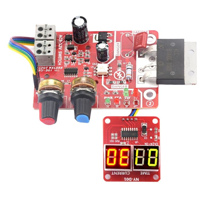 Spot Welding Machine Time & Current Control Display Spot Welder ...
