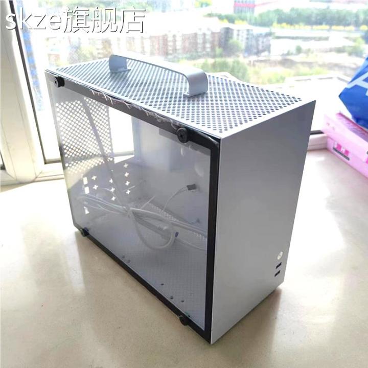 Skze Mini Computer Case Desktop Computer Matx Mainboard Itx Full Side ...