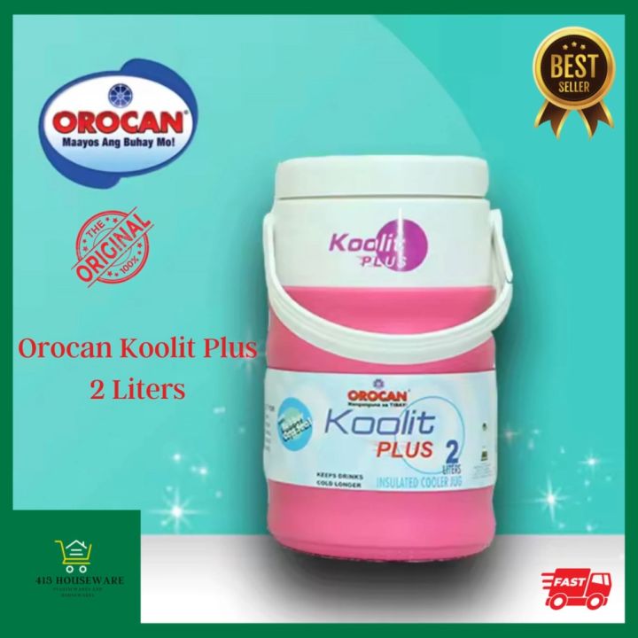 1.2L or 2L Koolit Jug Orocan Insulated Jag Palamigan Baunan Coleman ...
