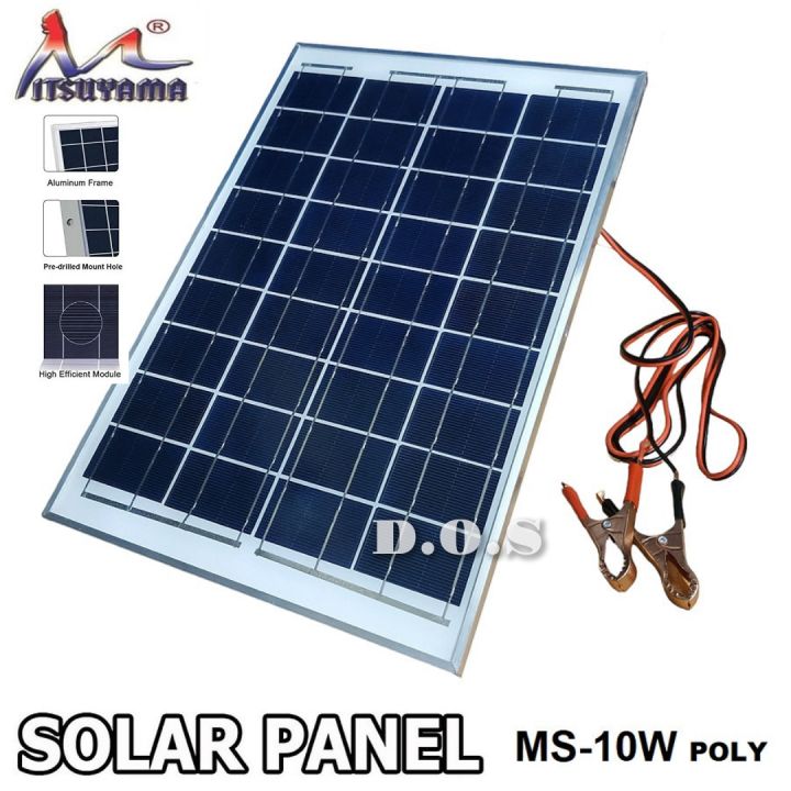 BAYAR DITEMPAT - Papan Solar Panel 10 Watt - Papan Panel Surya 10W ...