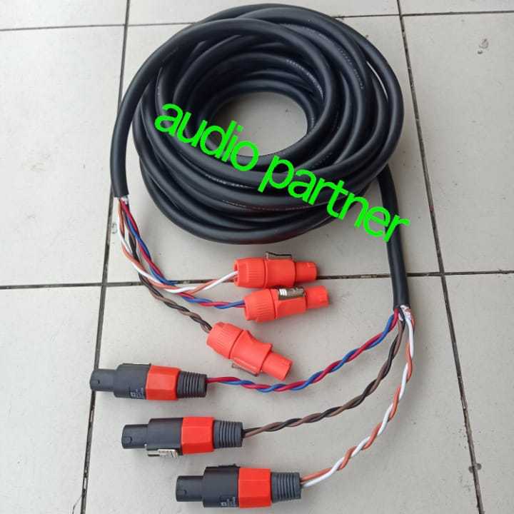 KABEL SPEAKER CRIMSON 6x2,5 TERPASANG SPIKON PANJANG 5 METER | Lazada ...