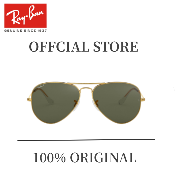 Duty-Free shopping Ray-Ban Aviator Large Metal - RB3025 001/58 -Sunglasses | Lazada PH
