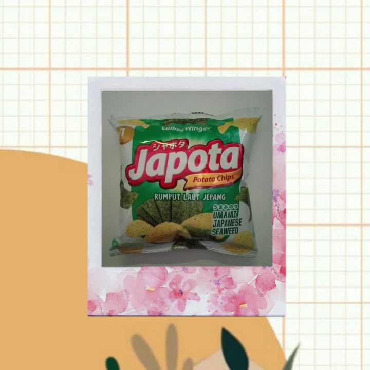 Ciki Japota Potato chips Rasa Rumput Laut Jepang (Umami Japanese ...