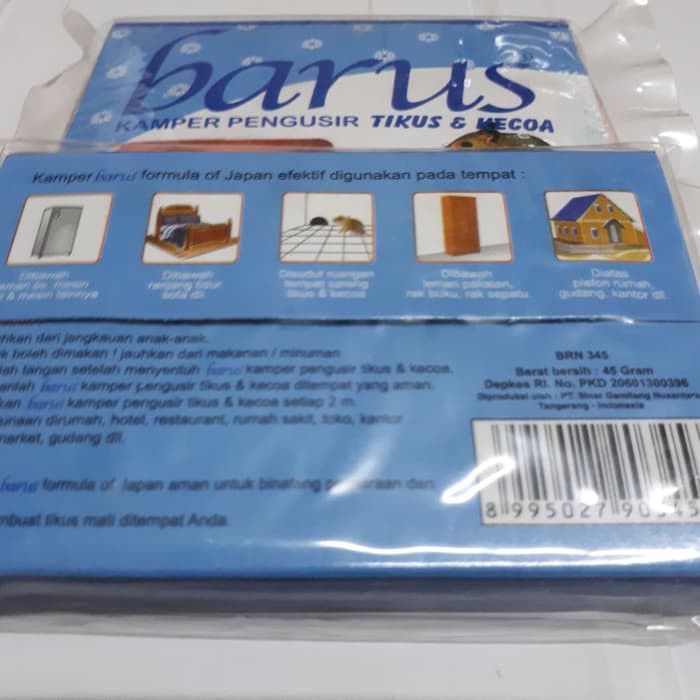 kamper Barus/kamper pengusir tikus dan kecoa isi 12buktir | Lazada ...