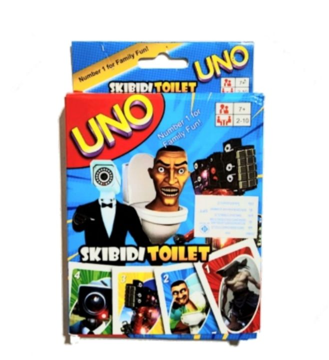 T.P. TOYS UNO SKIBIDI TOILET อูโน่ การ์ดอูโน่ | Lazada.co.th