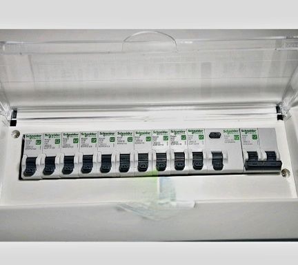 SCHNEIDER 60A 1Phase 10WAY FULL SET DB WITH 14WAY LOCAL PVC DB BOARD ...