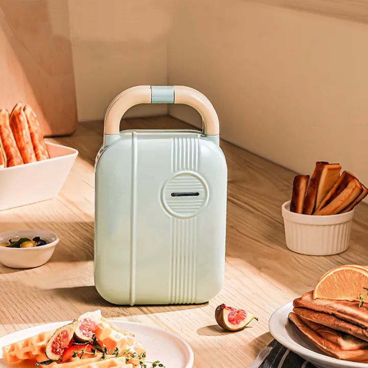 Breakfast Machine takoyaki Pancake Sandwichera With Plates Electric ...