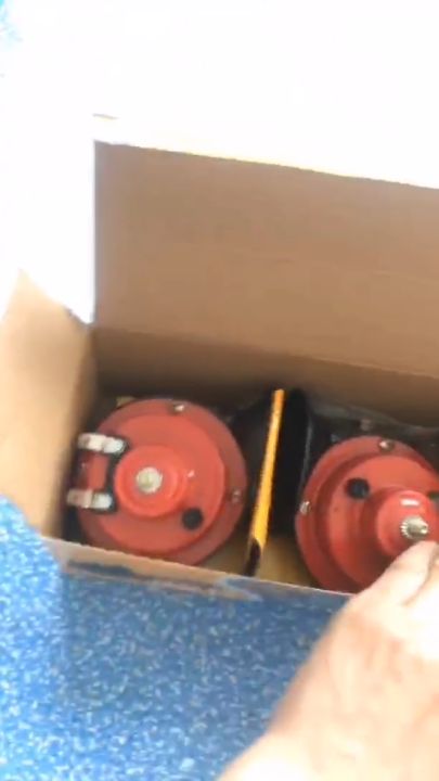 AMAZON ORIGINAL SNAIL HORN 12V 150DB True ELECTROMAGNETIC Train Horns ...