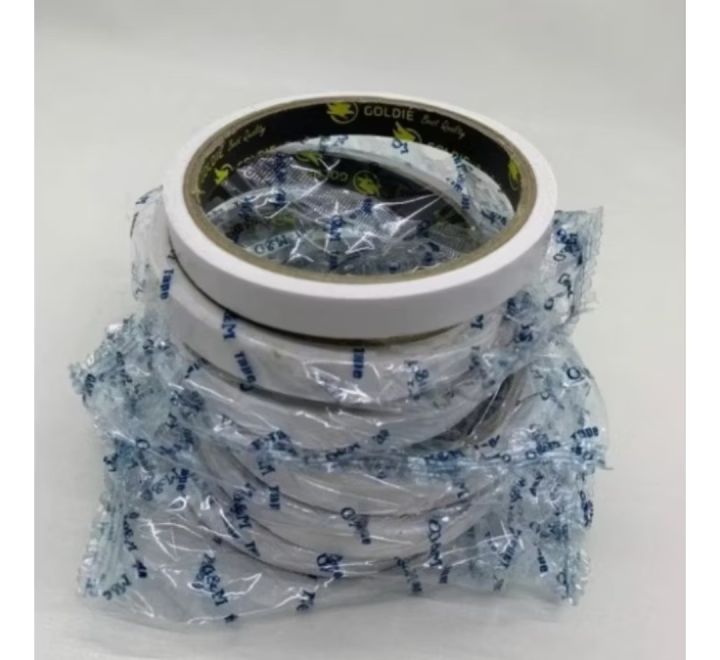 double tape perekat selotip dabel dobel tip 1/2 0.5 inchi panjang 7 ...